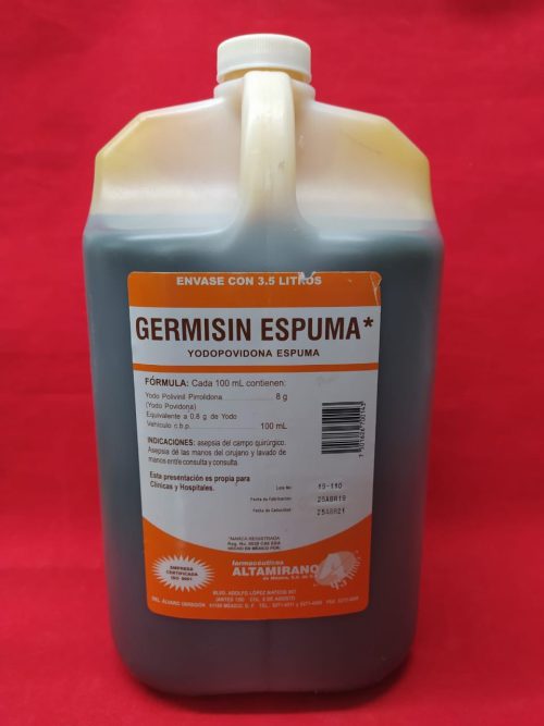 Antiseptico Germisin Espuma 3.5Lt - Aicmx