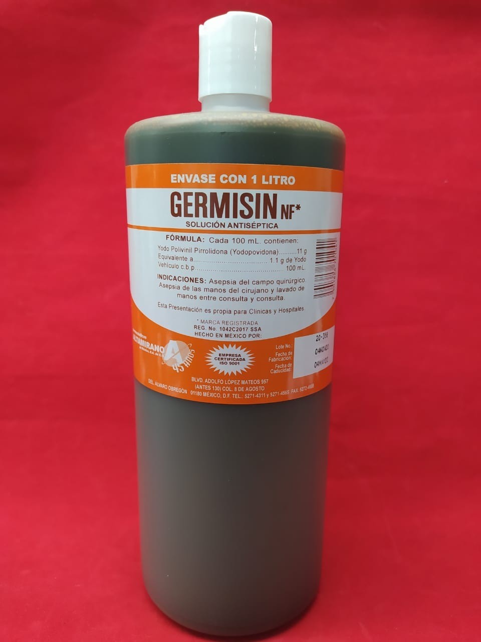 Germisin Solucion Antiseptica 1 Litro - Aicmx