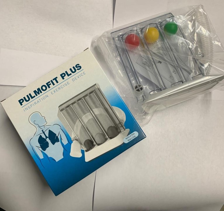 Inspirometro Incentivo Pulmp Fit Plus - Aicmx